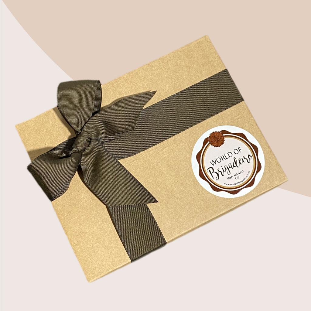 Italian Fudge Medium Deluxe Box – World Of Brigadeiro