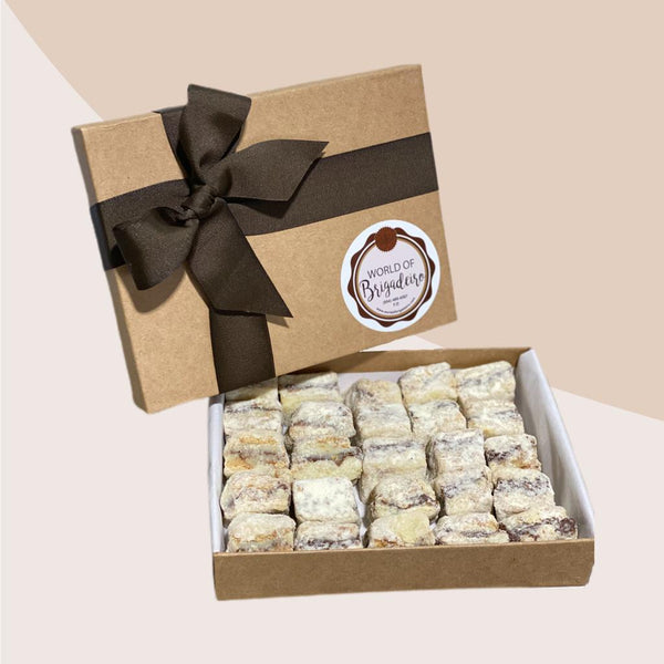 Italian Fudge Medium Deluxe Box – World Of Brigadeiro